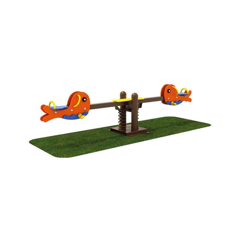 HY& ChildrenPEBoard Seesaw Outdoor Community Park Spring Rocking Horse ...
