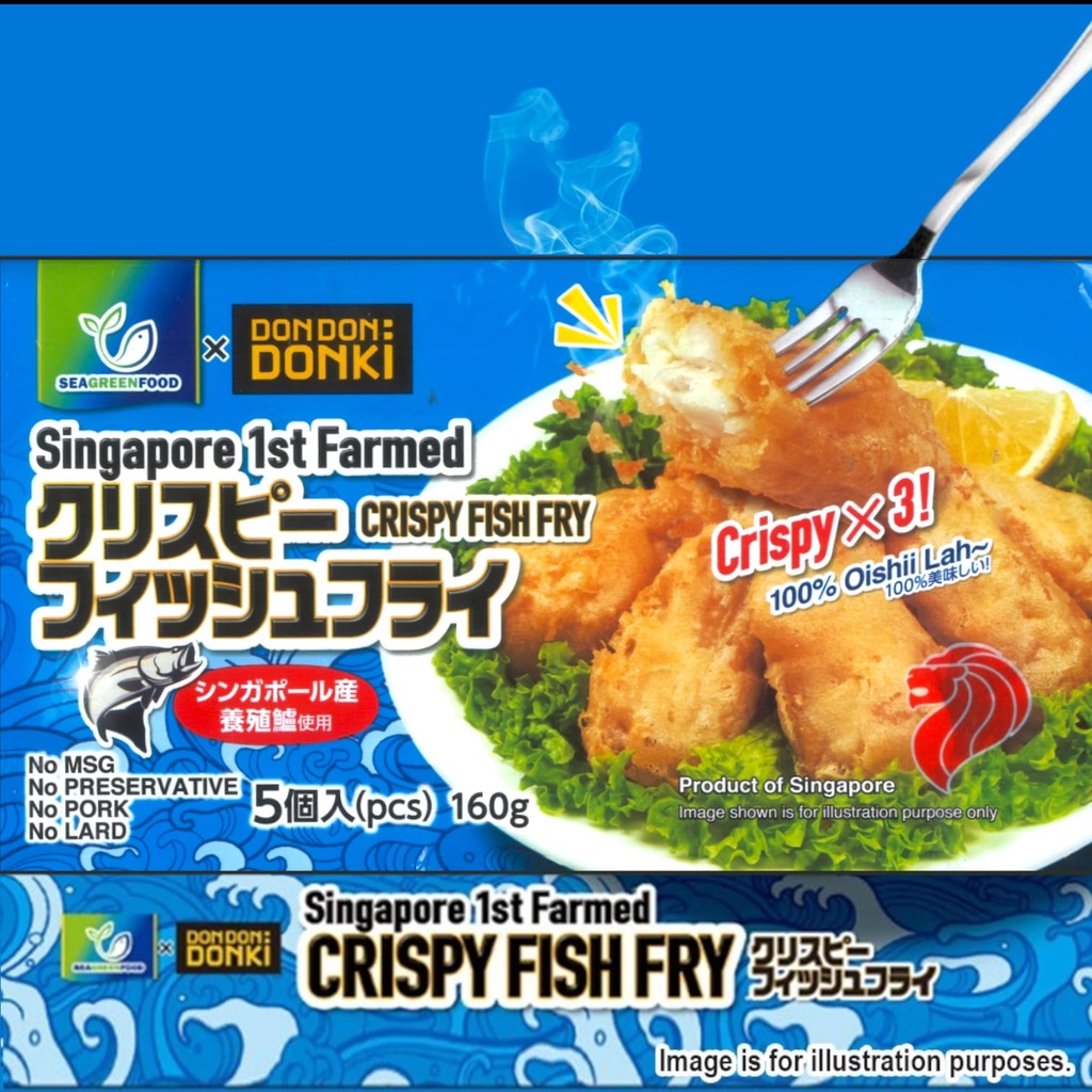 [DONKI]Frozen Crispy Seabass Fish Fry | Shopee Singapore