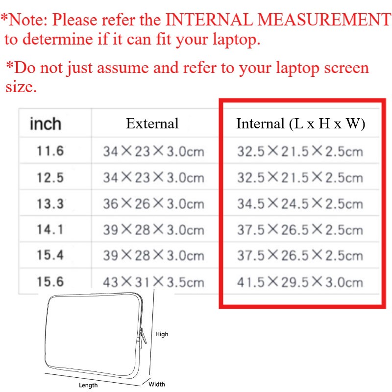 Laptop Bags Notebook Cover PC Case Sleeve for Air Pro 11.6 13.3 14 15.6 ...