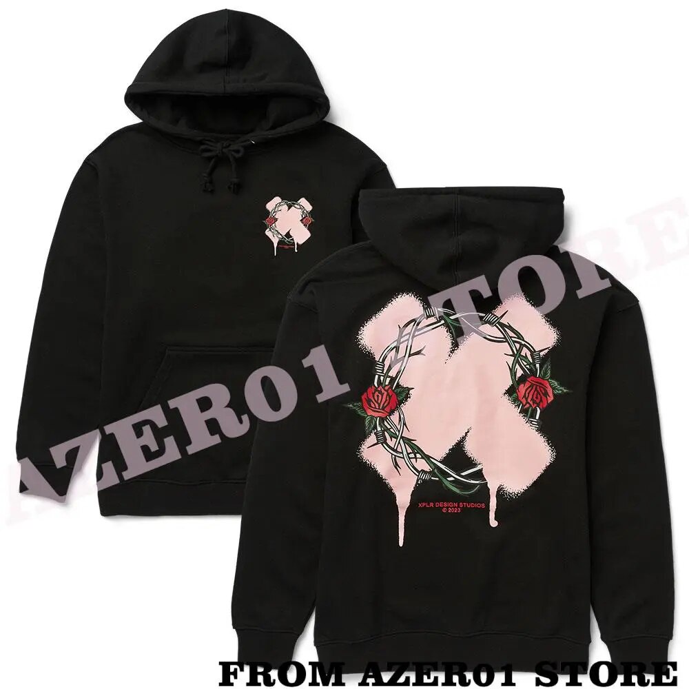 Xplr Thorn Fit Body Merch Soft Cartoon White Logo Colby Brock Sam Basic ...