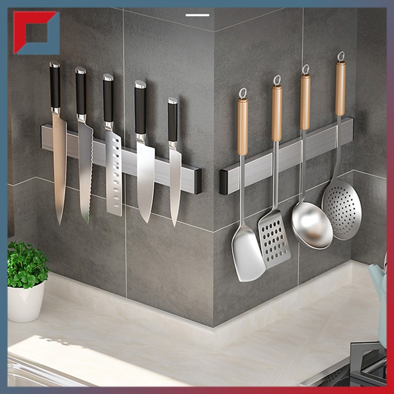 Non punching magnetic suction rack wall mounted kitchen magnet magnetic ...