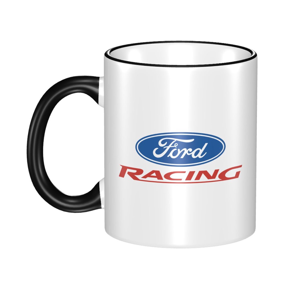 Ready Stock ford racing logo vector Mug Creative Coffee Cup Couple Cup ...