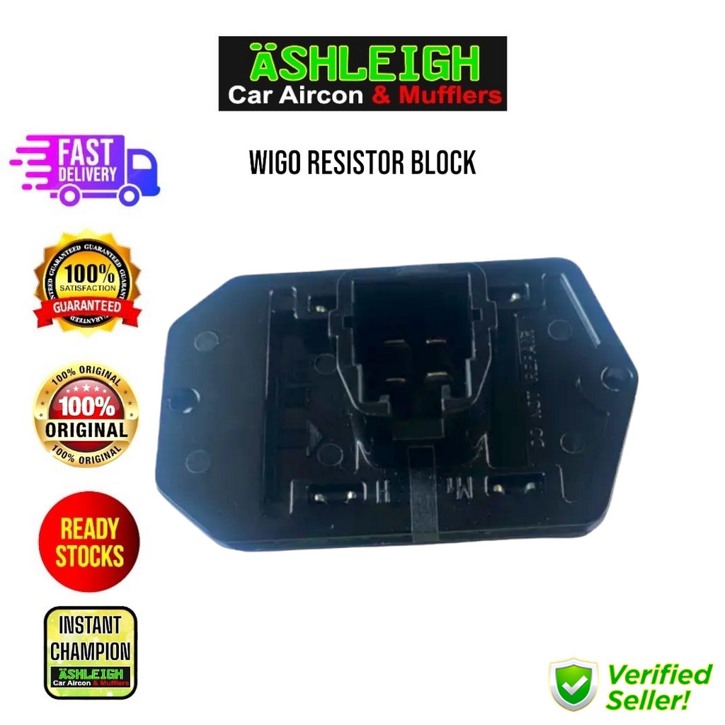 Toyota Wigo Resistor Block Car Aircon Blower Motor Airflow | Shopee ...