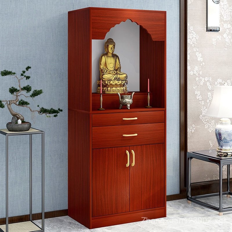 SG Hot selling Buddhist Shrine Cabinet with Door Modern Simple Home Use ...
