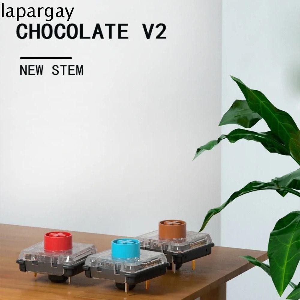 LAPARGAY 10pcs Choc V2 Low Profile Switch, Acrylic Mini Keyboard Low ...