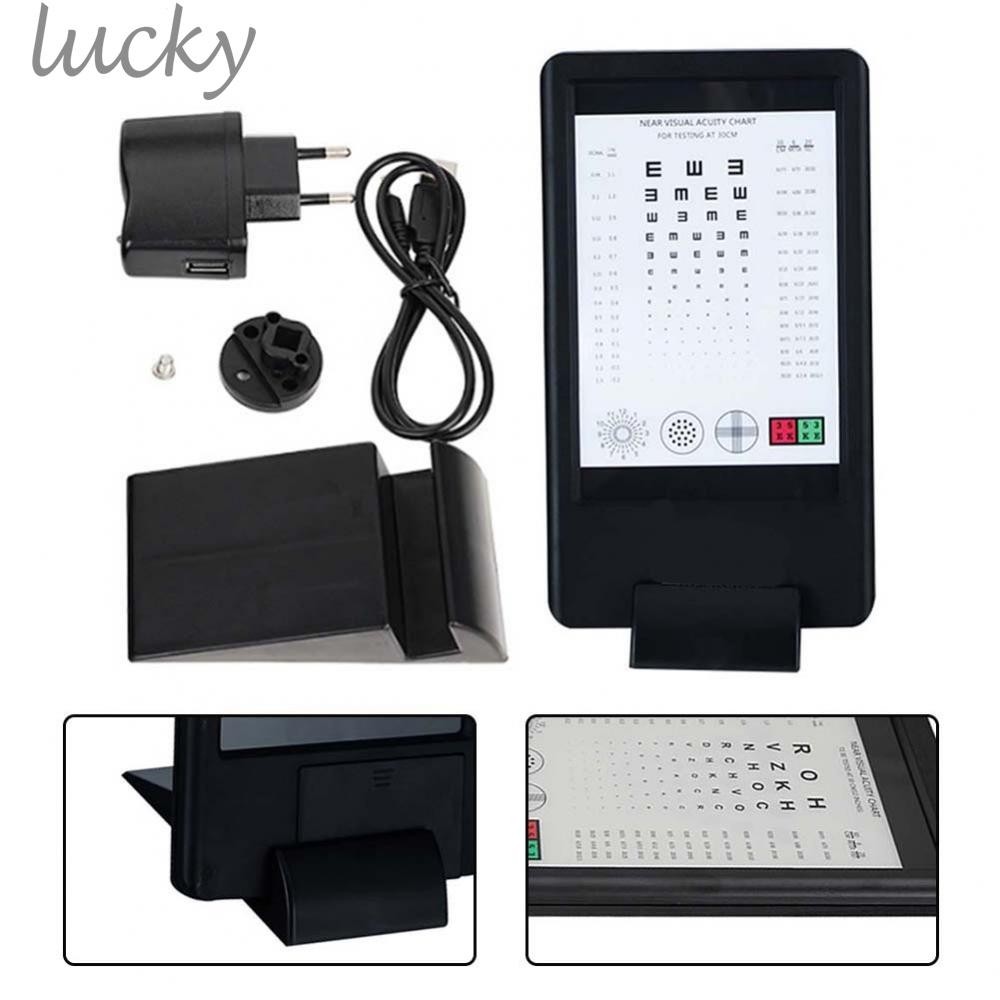 Near Vision Chart LED Ophthalmology E Vision Chart and Flip Double ...