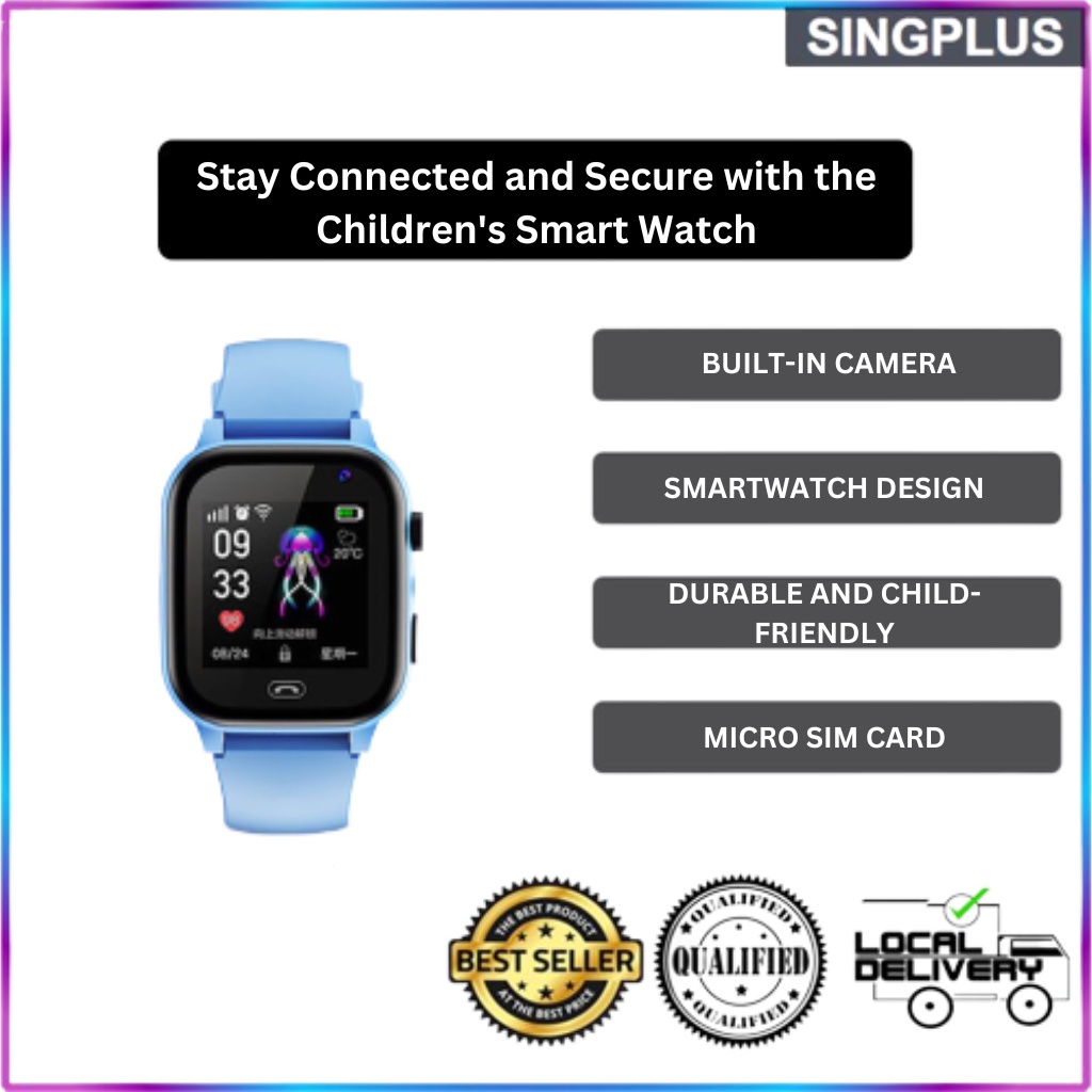 【SG LOCAL SELLER】Kids Smart watch For Children SOS Emergency Call Voice ...