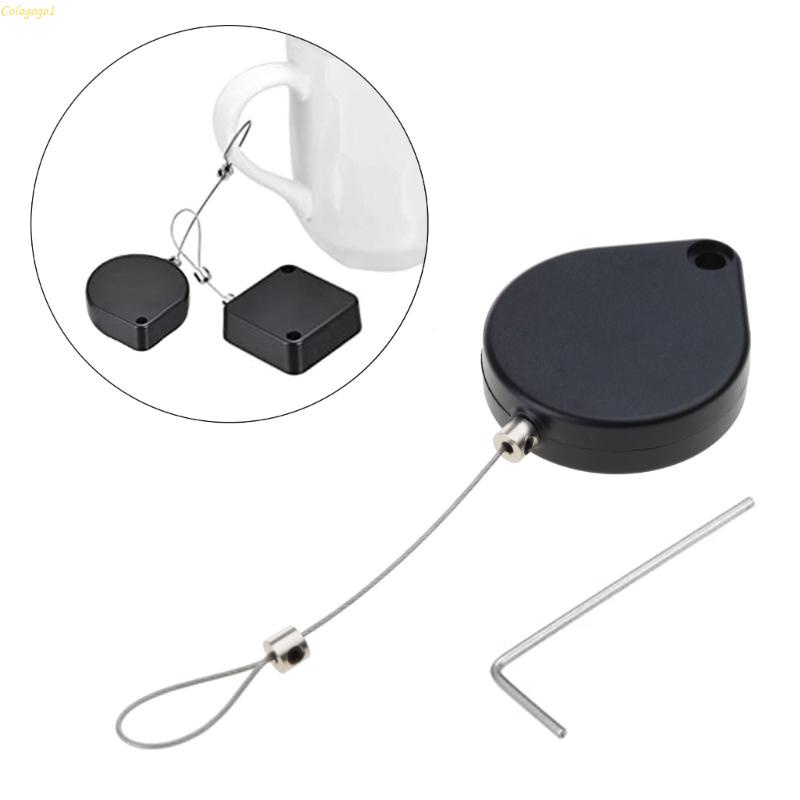 Cologogo1 2x Outdoor Travel Security Cable Box Cable Wire Rope Pull Box ...