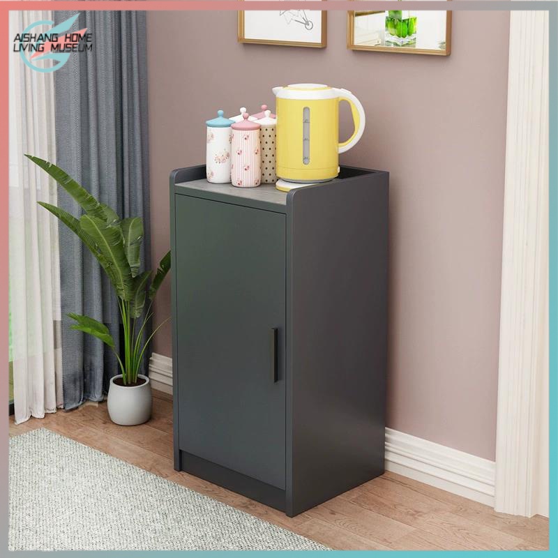 Light luxury Rock board sideboard cabinet modern simple single door tea ...