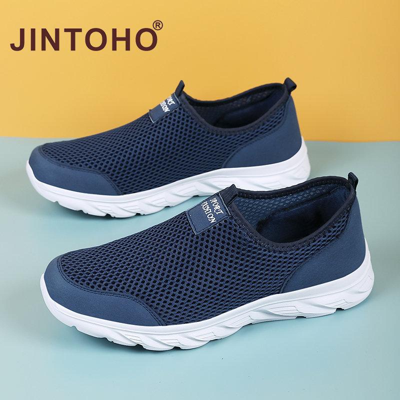 JINTOHO 2025 New Summer Men's Shoes Outdoor Casual Sneakers Lightweight ...