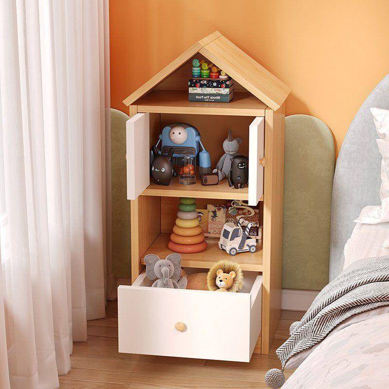 Creative children's room bedside table, girl's bedroom cartoon cute ...