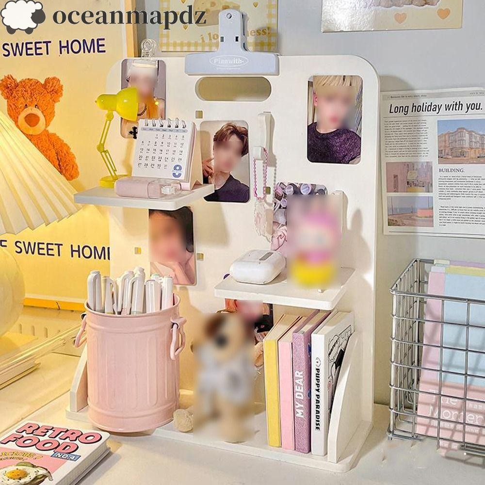 OCEANMAPDZ Desktop Hole Board, Partition Wall-mounted Small Card ...