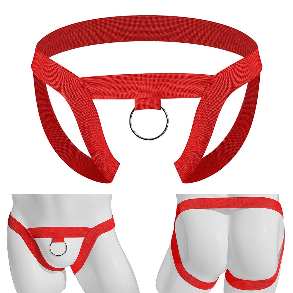 [CL] Mens Jockstrap G-String Underwear Elastic Strap Thongs Sexy Costume Underpants | Shopee ...