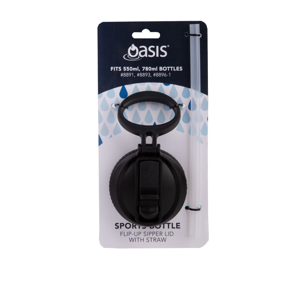 Oasis Sipper Sports Bottle Lid & Straw (Carded) | Shopee Singapore
