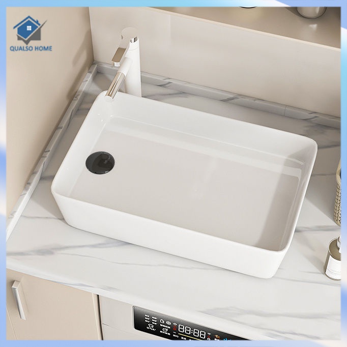 Table basin wash basin balcony side water washing machine table basin ...