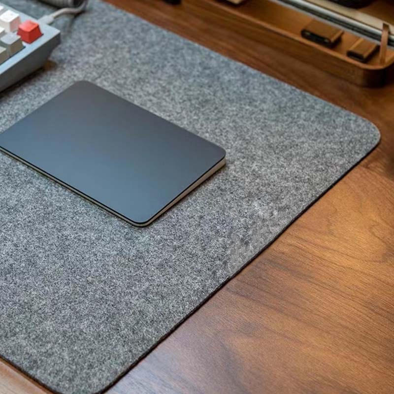 Thickened Felt Mouse Pad Minimalist Desk Pad Computer Keyboard Laptop ...