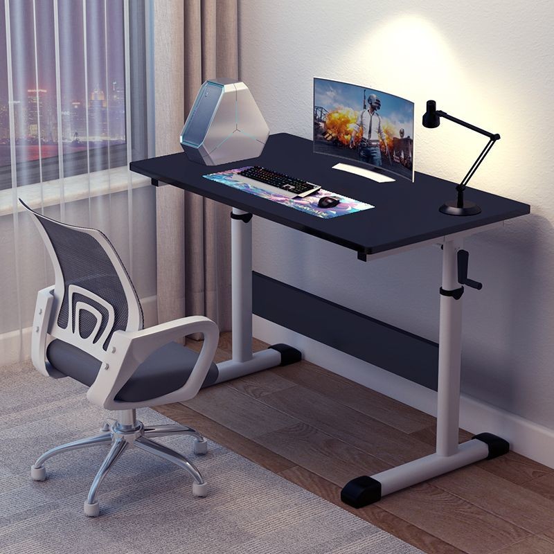Desk Computer Table Hand Crank Office Home Student Writing Adjustable ...
