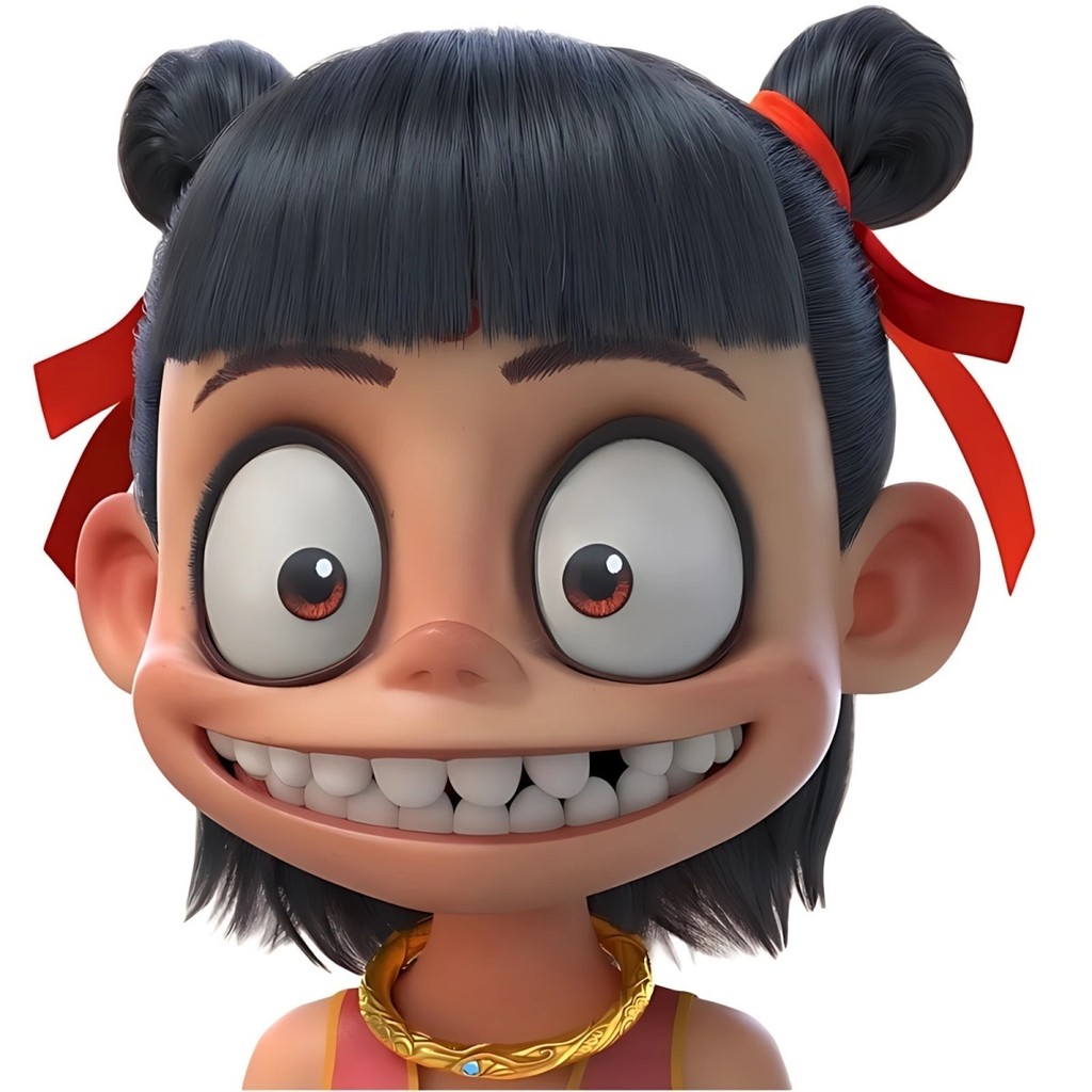 Nezha NEZHA Car Sticker Devil Boy's Landing Cartoon Funny Unique Car ...