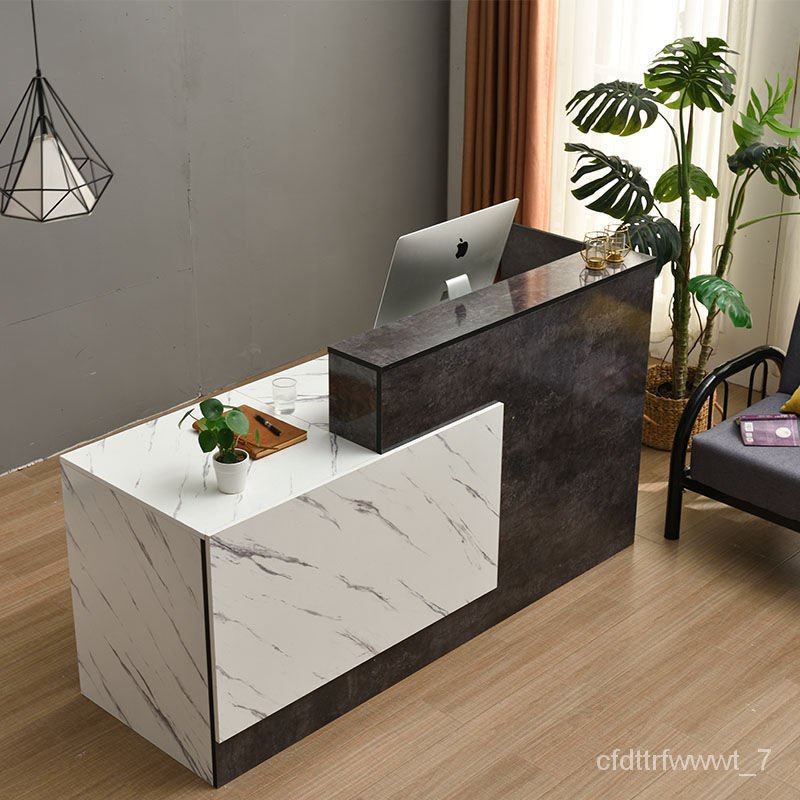 HY-D Cashier Reception Desk Simple Modern Store Small Business Bar ...