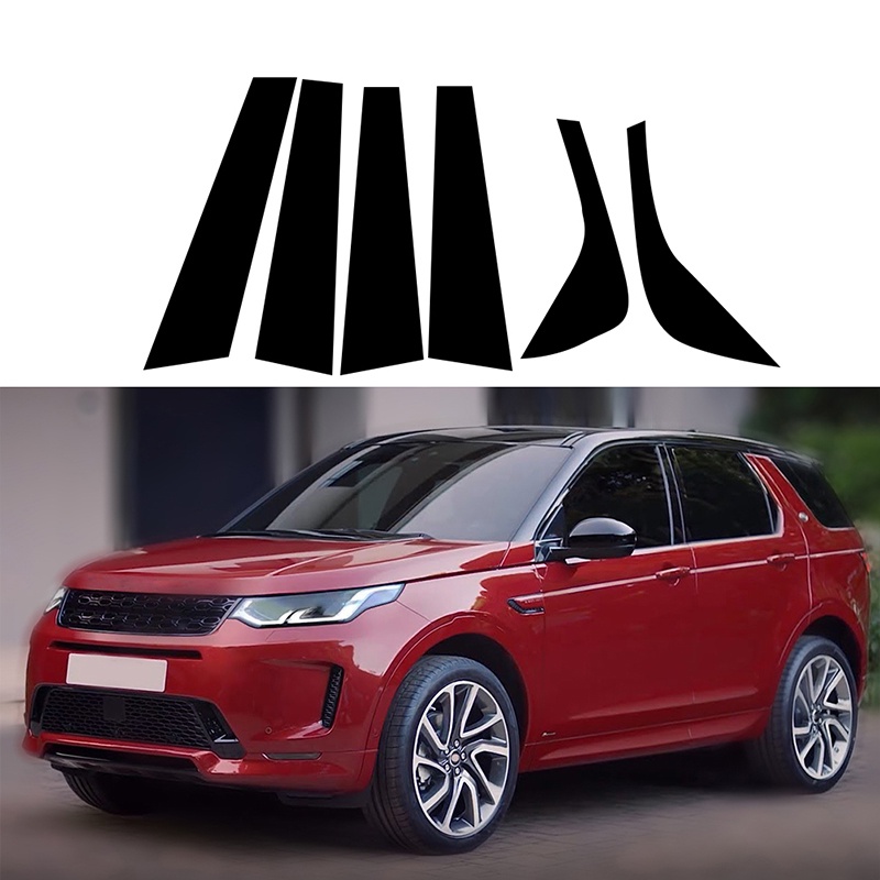 POSSBAY 6 Pack Car Decals Fit for Land Rover Discovery Sport L550 2015 ...