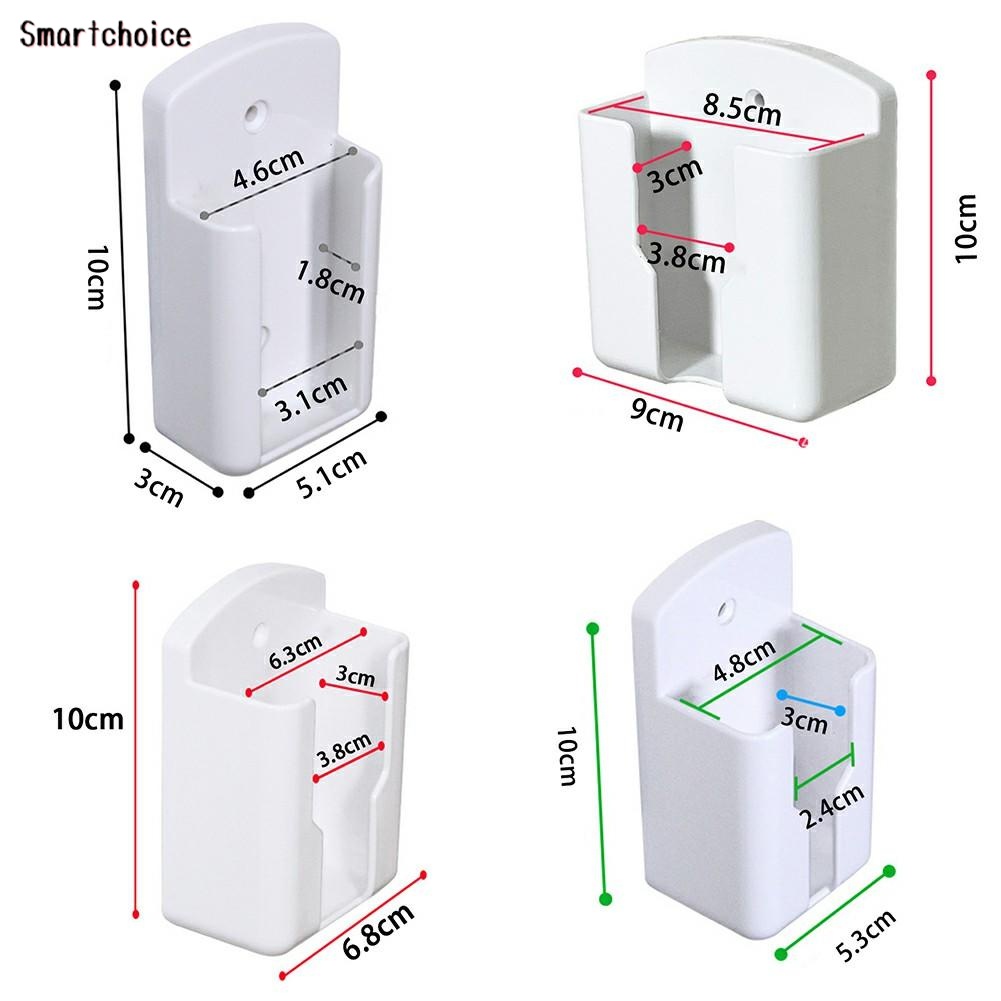 STE Universal White Air Conditioner Remote Control Holder Wall Mounted ...