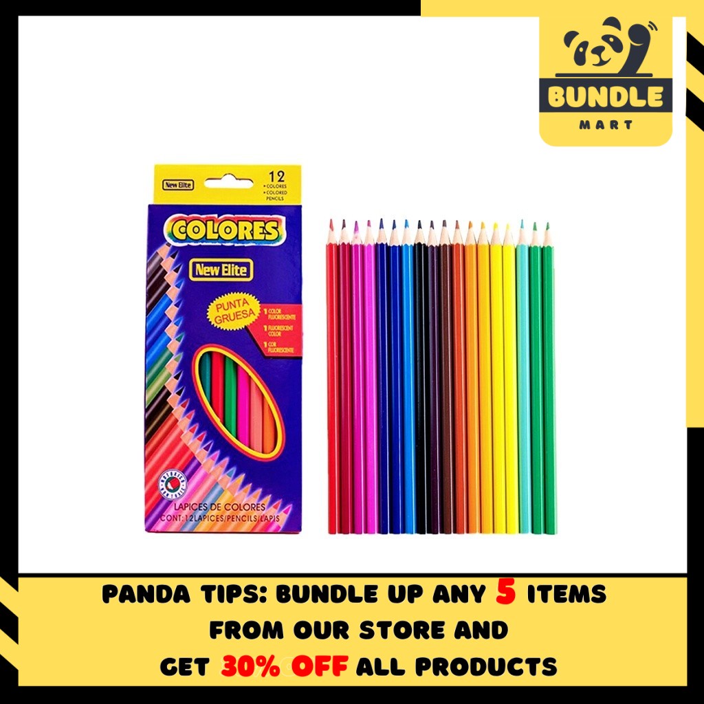 (BundleMart) 24pcs Colour Pencil Color Set Goodie Bag for Kids Birthday ...