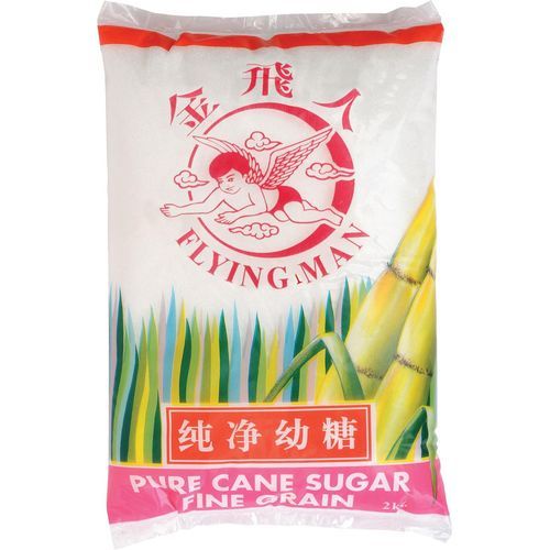 Flying Man Pure Cane Sugar Fine Grain 2kg | Shopee Singapore