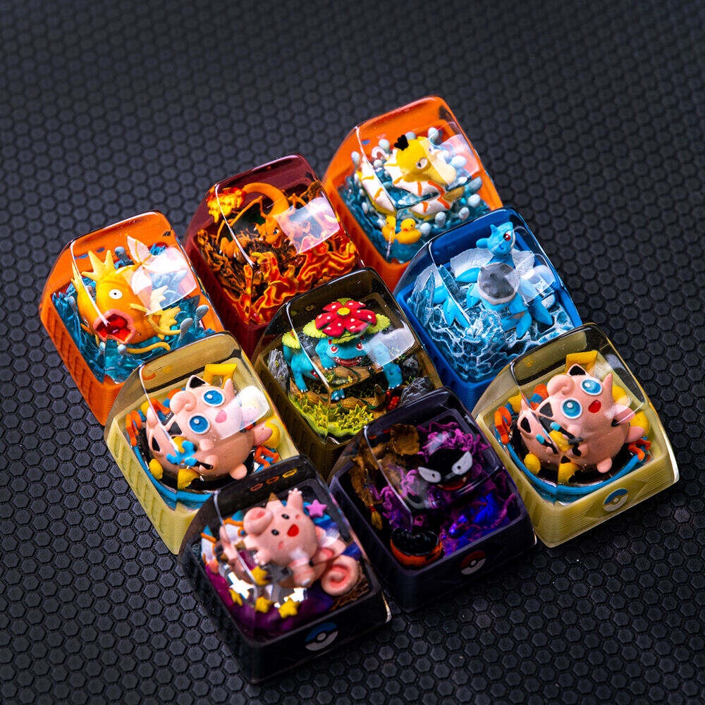 Premium Pokemon Resin Artisan Keycap for Mechanical Keyboards | Shopee ...
