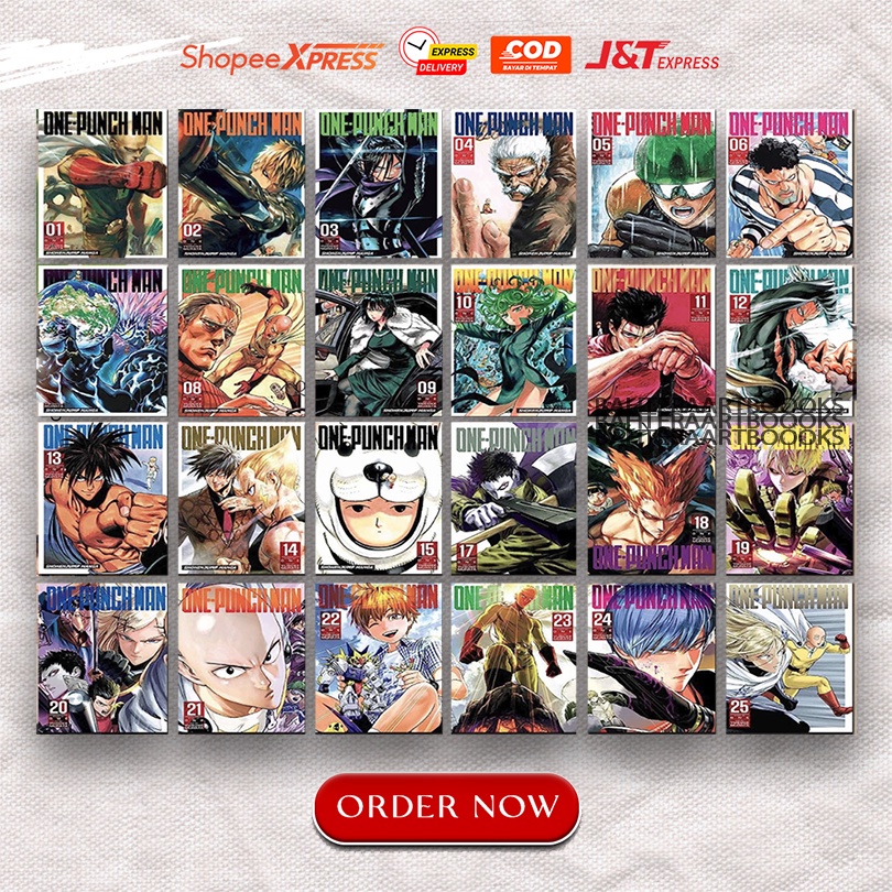 One-punch Man (26 book series) by One (English Version) | Shopee Singapore