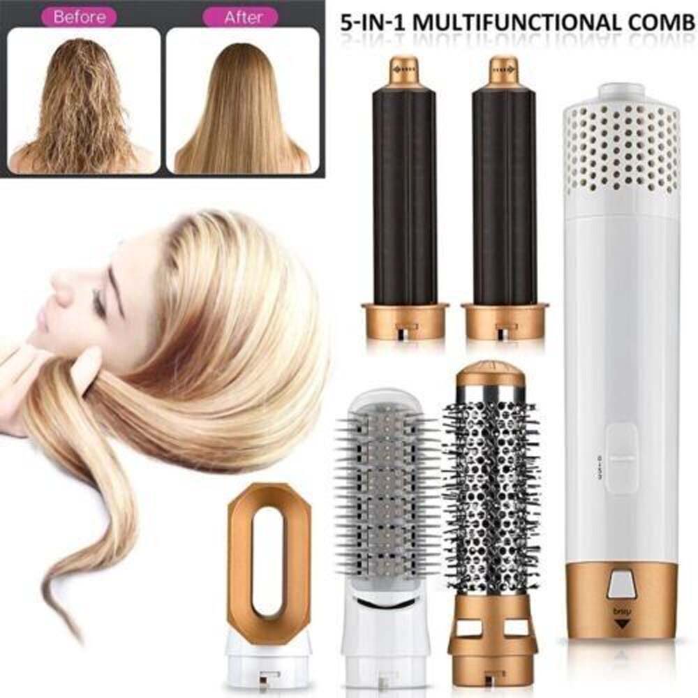 Hair Dryer 5 in 1 Airwrap Supersonic Hair Curler Styler Styler Blower ...