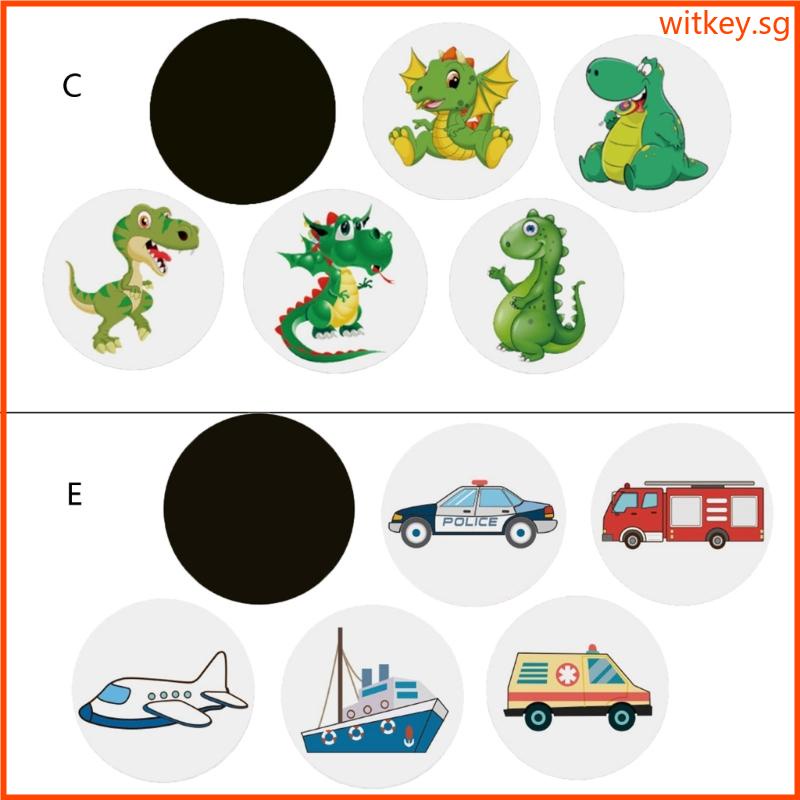 WIT Potty Training Stickers Toilet Seat Color Changing Pee Stickers ...