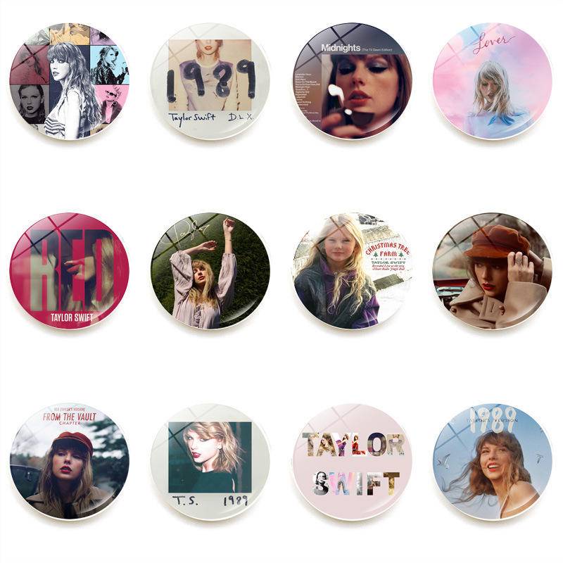Taylor Swift Music Album reflector magnet/decoration accessories ...