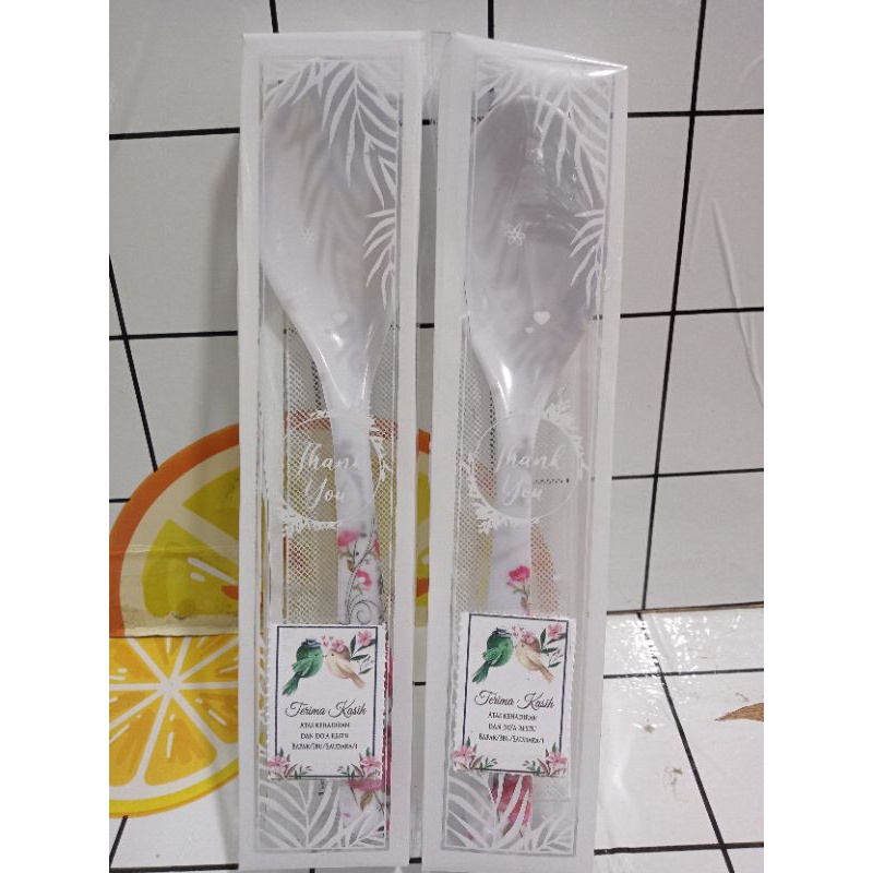 Melamine Tablespoon Souvenirs Packed Mica Wedding Souvenirs Souvenirs ...