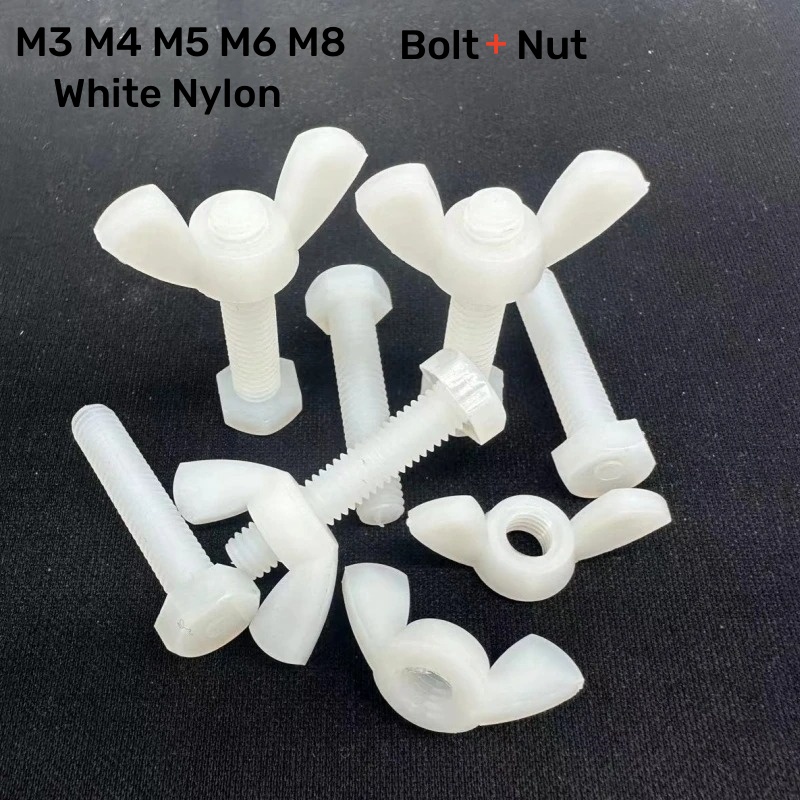 Insulated Outer Hexagonal Screws Butterfly Nuts Set M3 M4 M5 M6 M8 ...