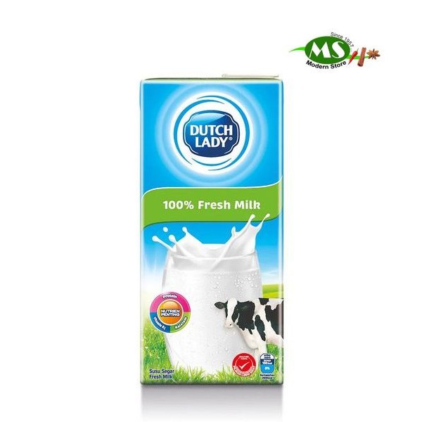 Dutch Lady UHT Fresh Milk 1l | Shopee Singapore