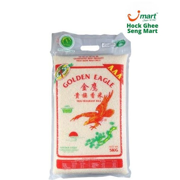 Golden Eagle Thai Fragrant Rice 5kg | Shopee Singapore