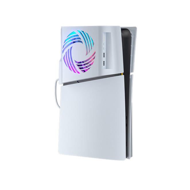 Cooling Fan RGB Temperature Sensing Side-mounted For PlayStation 5 PS5 ...