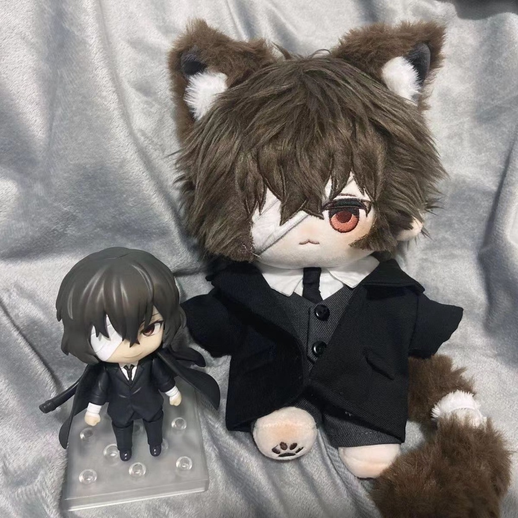 20cm Doll Bungo Stray Dogs Dazai Osamu Plushie Plush Doll Cotton ...