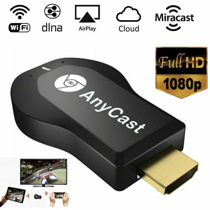 4K Tv Stick Wifi Anycast Phone to HDMI Converter Mirascreen Tv Cast ...