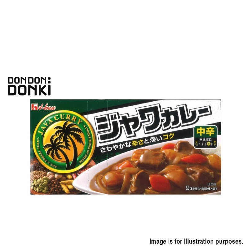 [DONKI]House Java Curry Roux Medium Hot 185g | Shopee Singapore