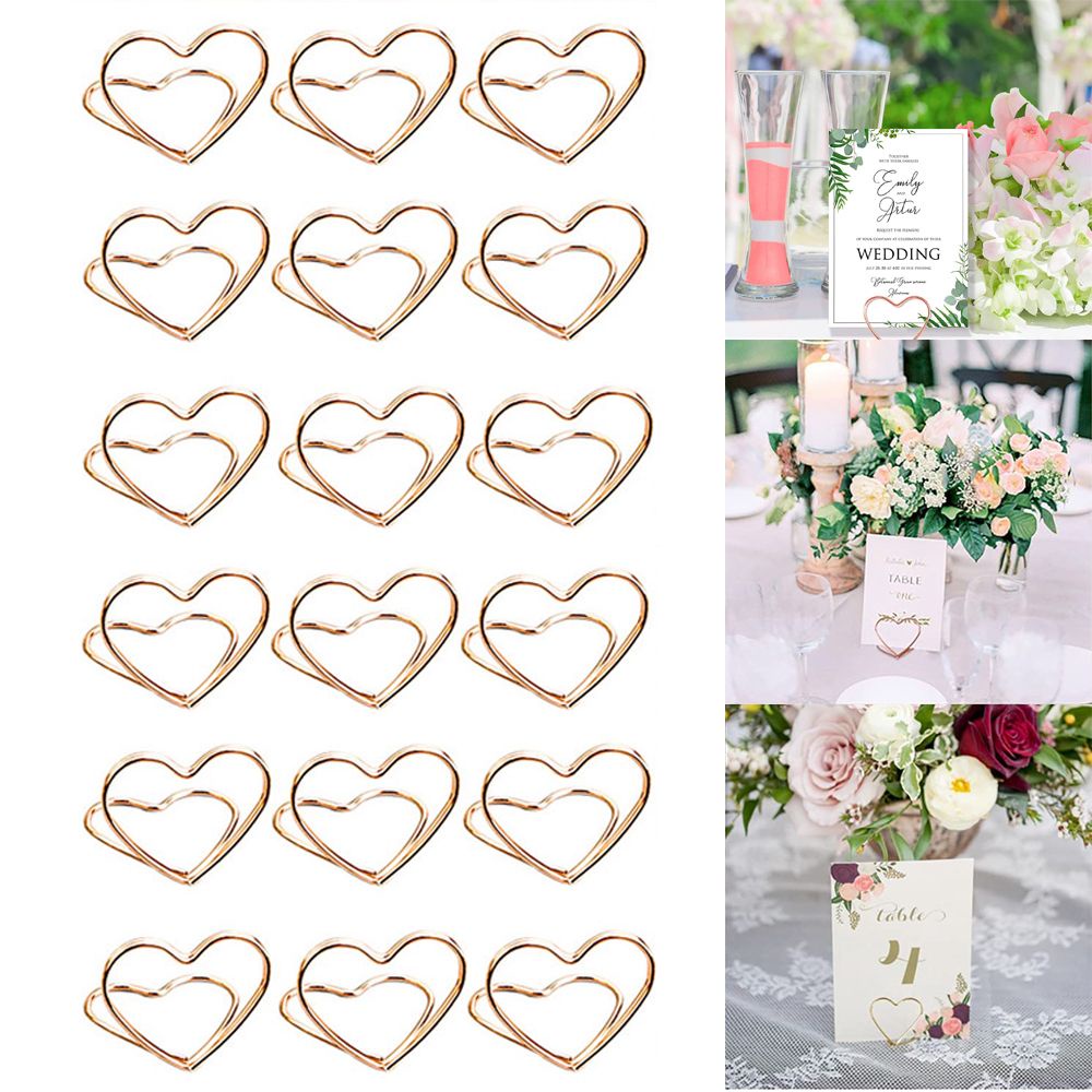 10Pcs Wedding Table Number Holder Stands Name Seating Labels Placecard ...