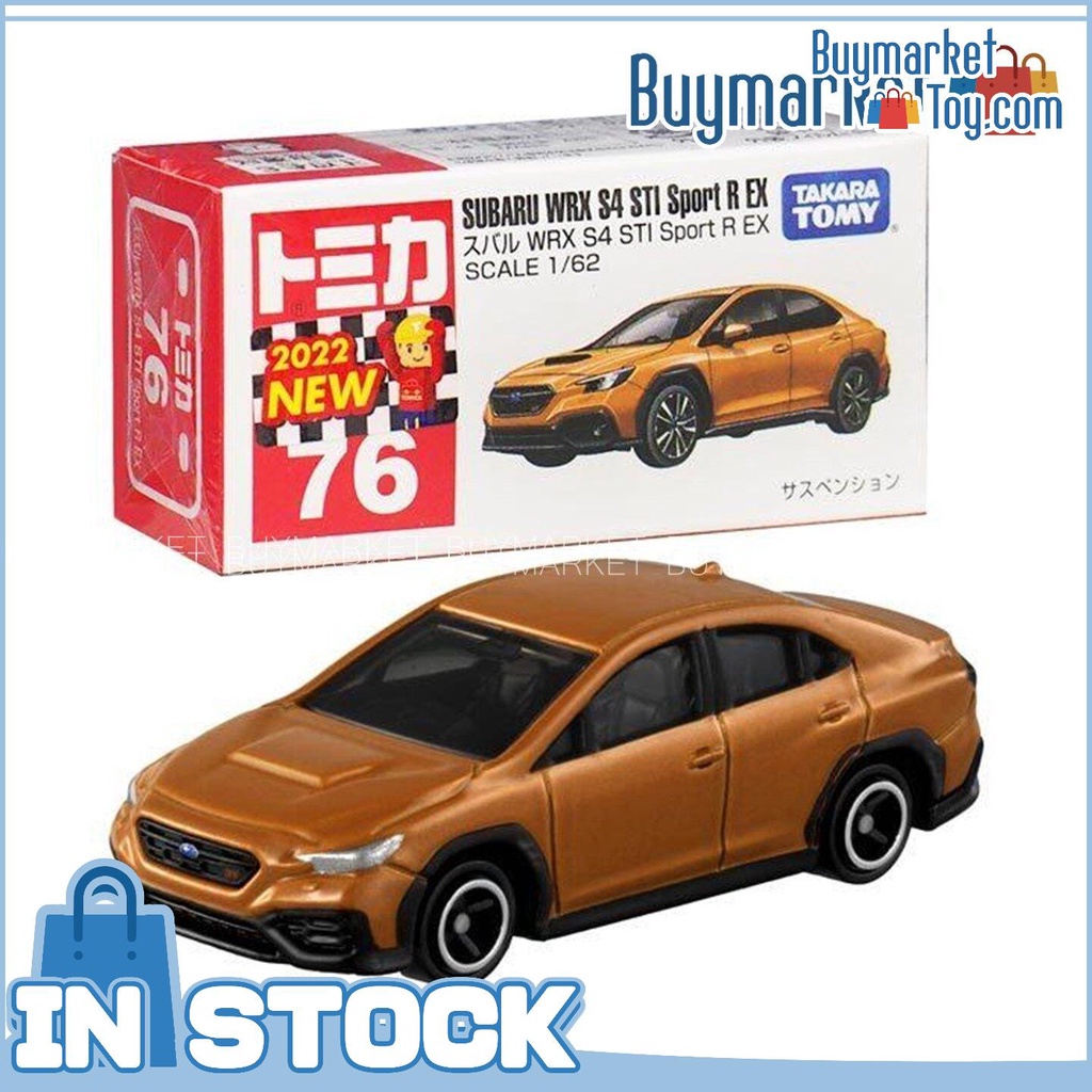 [Authentic] Takara Tomy Tomica Die-cast Car - 1/62 No.076 Subaru WRX S4 ...