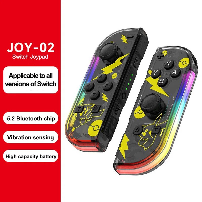 Wireless Gamepad Switch JoyCon (L/R) Controllers for Nintendo Switch & Switch Oled / Lite ...