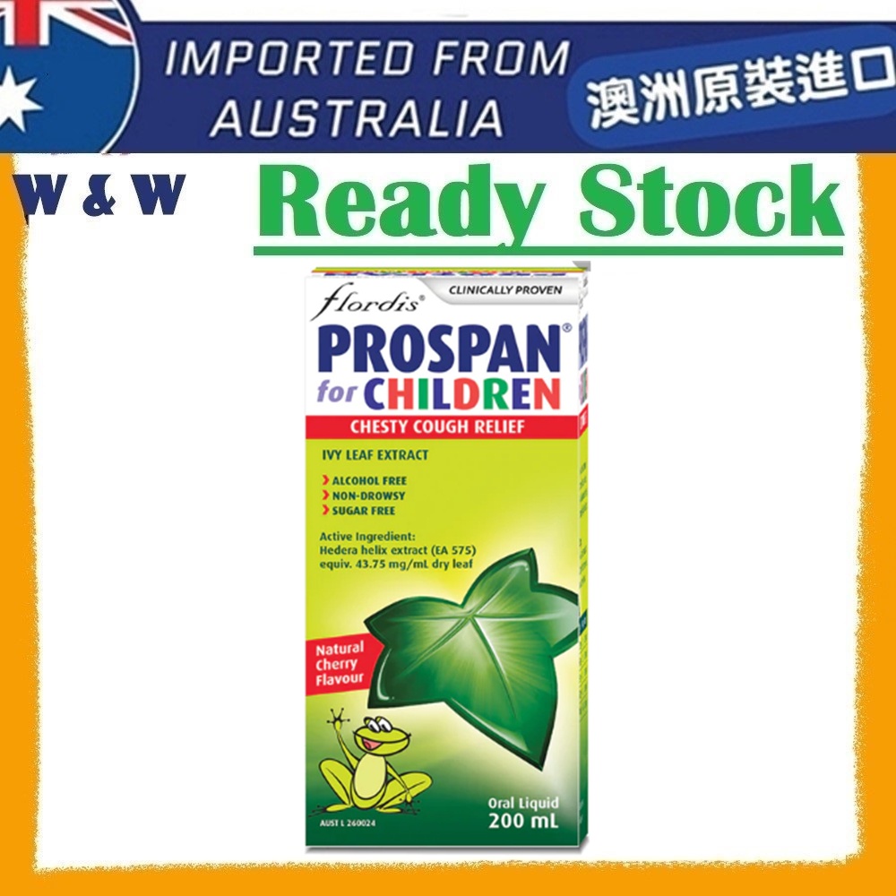 [EXP 11/2025] Australia Import Bio Revive Prospan for Children Chesty ...