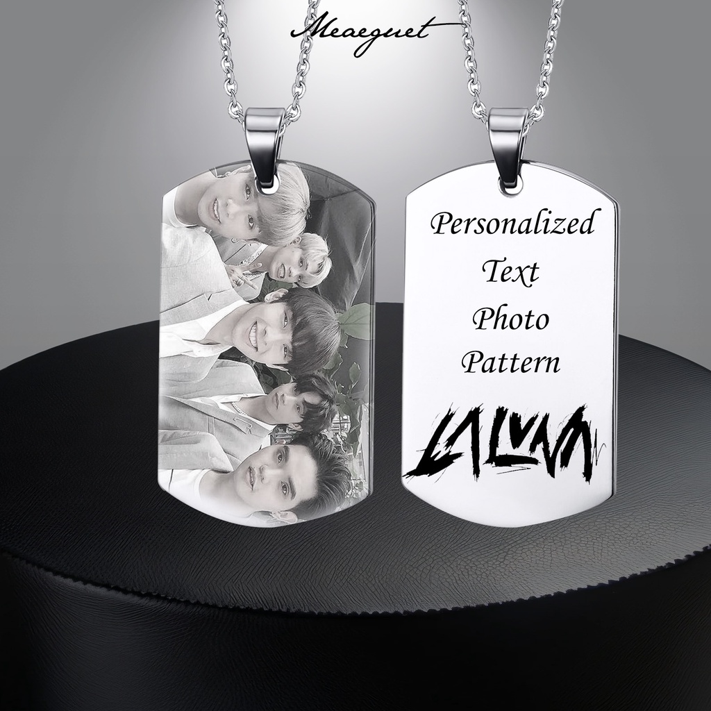 Meaeguet Personalized Custom Photo Text Superstar SB19 Necklace ...