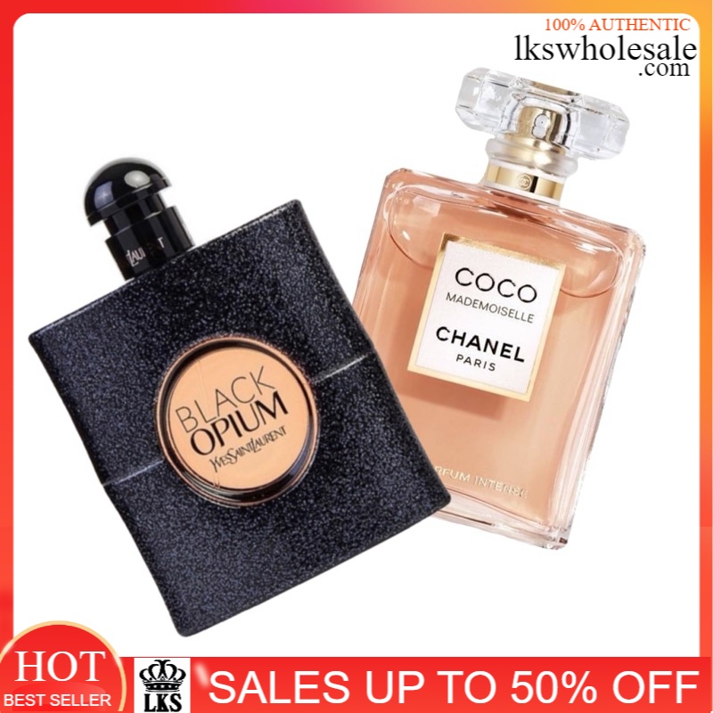 Combo Perfume Set Coco Mademoiselle EDP Intense 100ML & Black Opium EDP ...