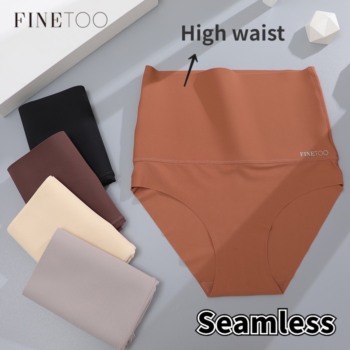 FINETOO High Waist Bodyshaper Seamless Panty for Woman Anti-bacteria ...
