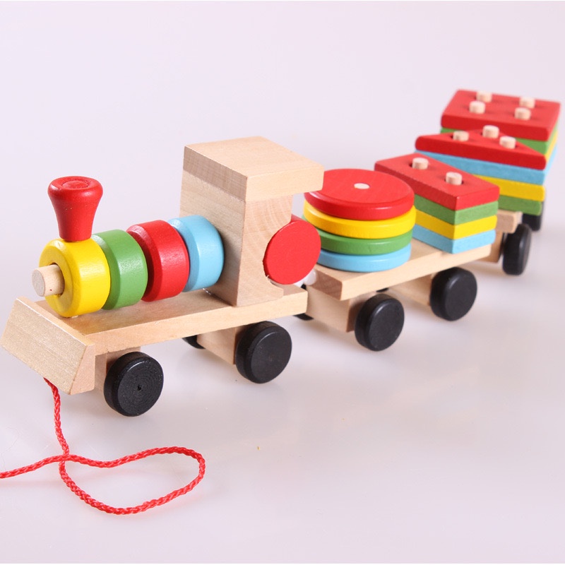 KAYU Shape MATCHING TRAIN | Geometry Wood puzzle | Educational puzzle ...