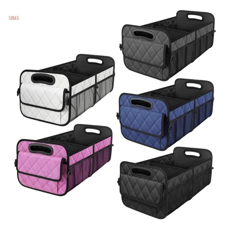 Shas Car Storage Box Foldable Auto Cargo Storage Tool SUV Cargo Storage ...