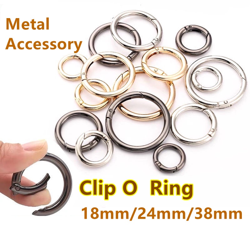 O Ring Srping Metal Buckle High Quality Thick Teli Beg DIY Accessories ...